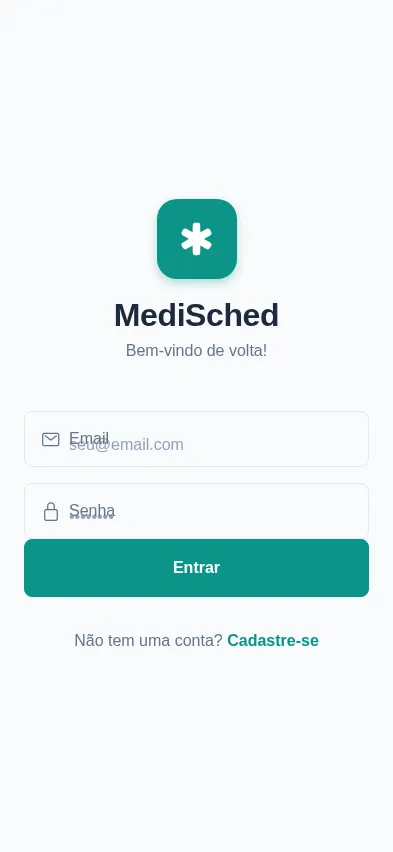 MediSched Minimal App