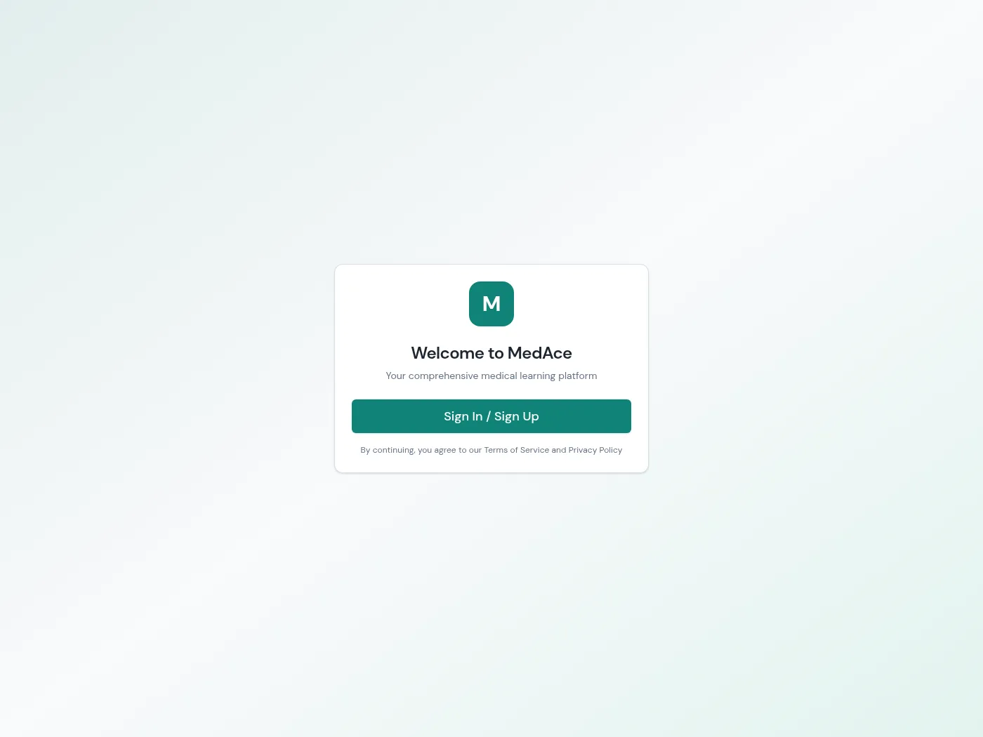 MedAce SaaS Platform