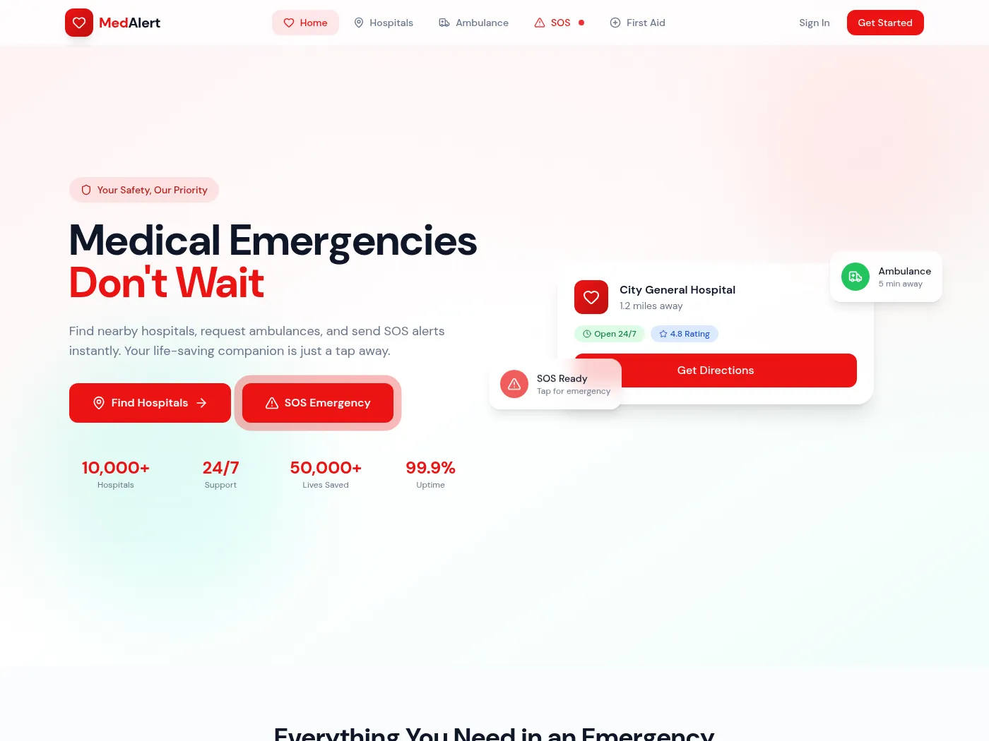 MedAlert Locator Platform