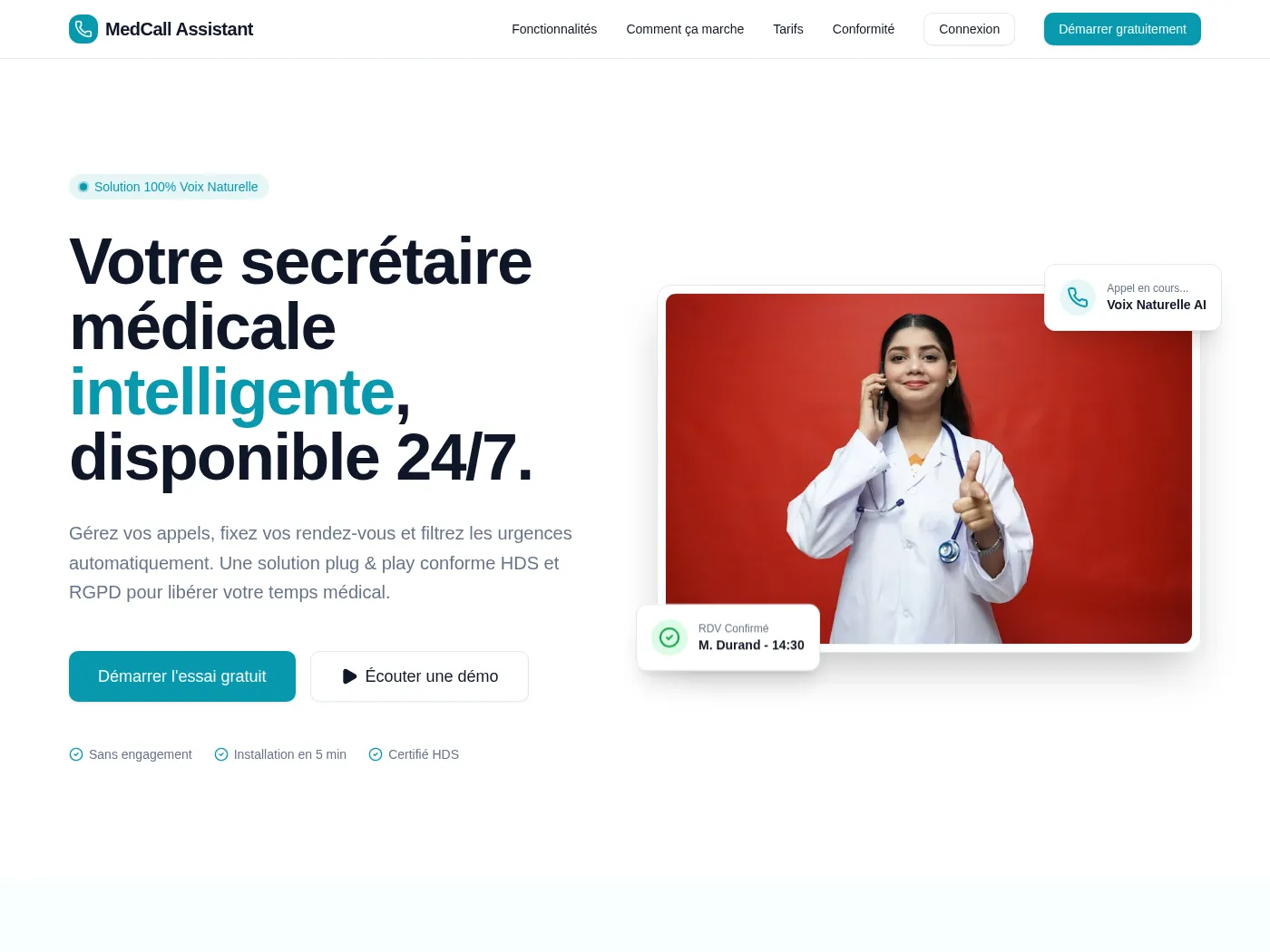MedCall Assistant