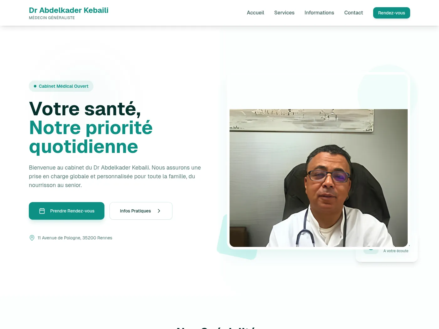 Médecin Généraliste Site