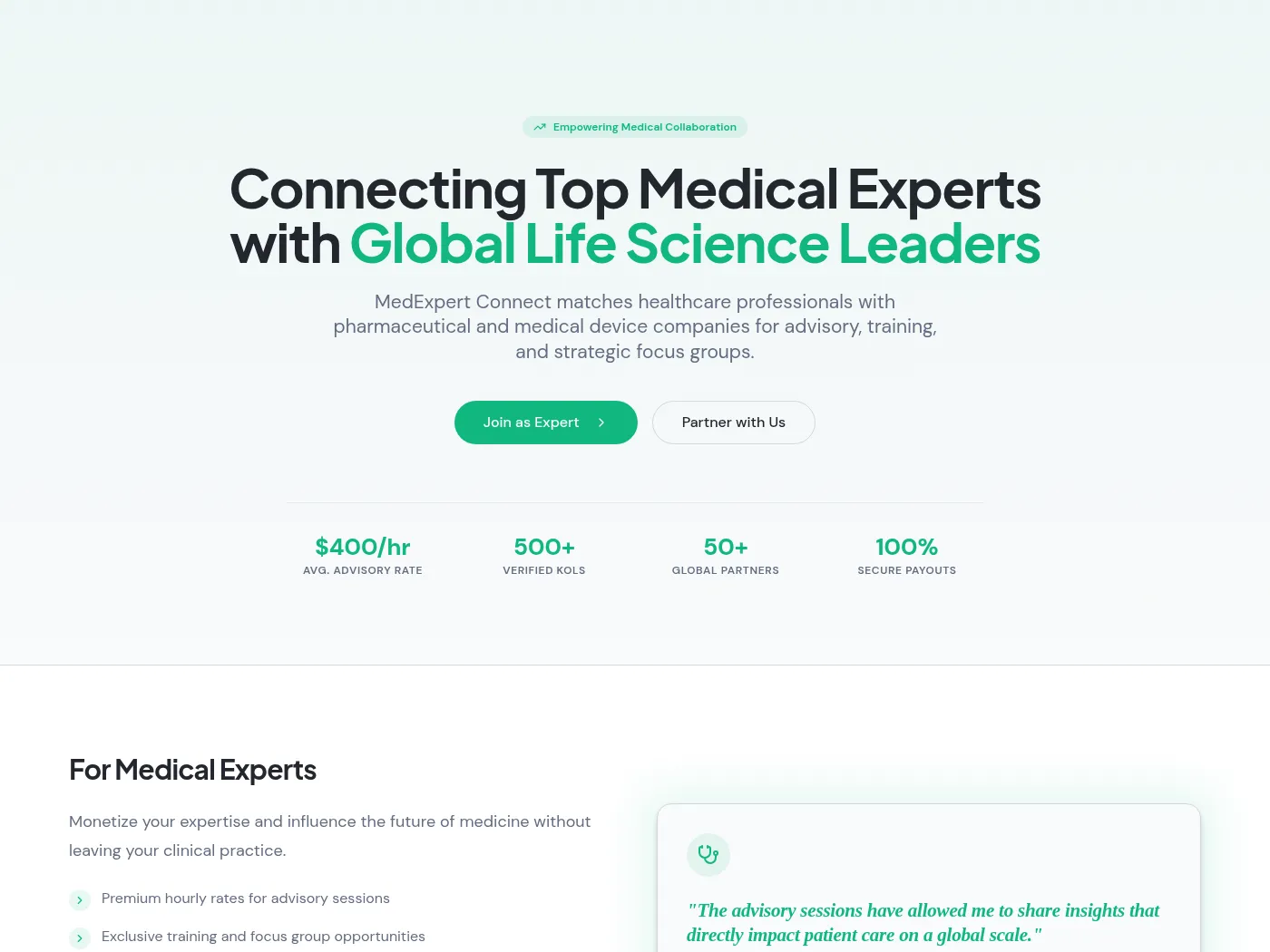 MedExpert Connect