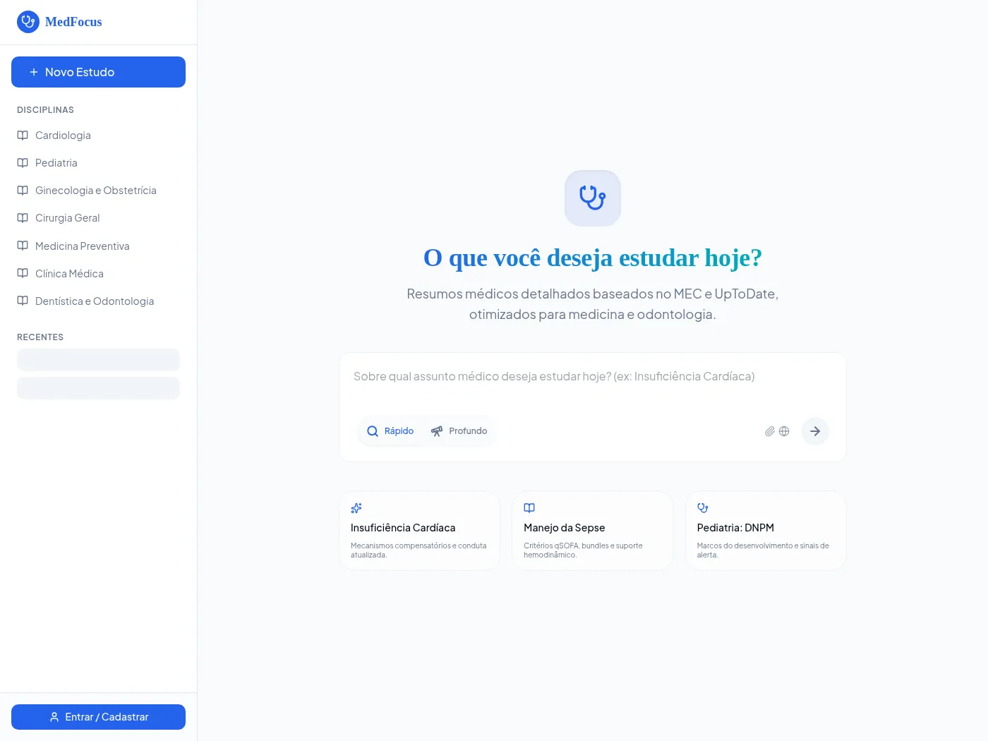 MedFocus Study System