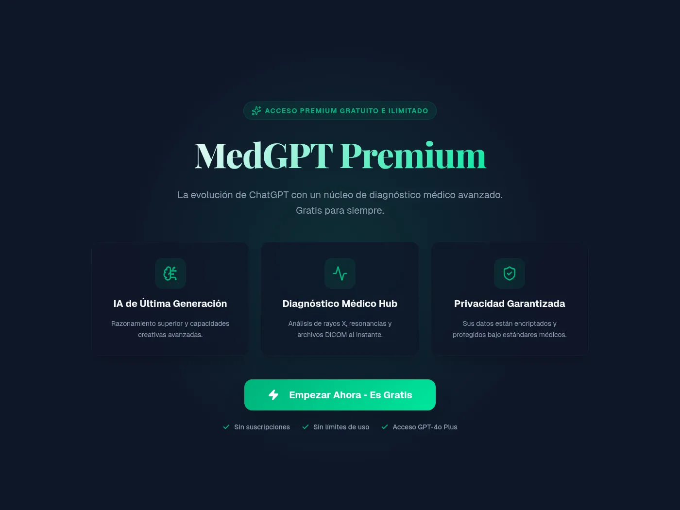Free MedGPT Hub