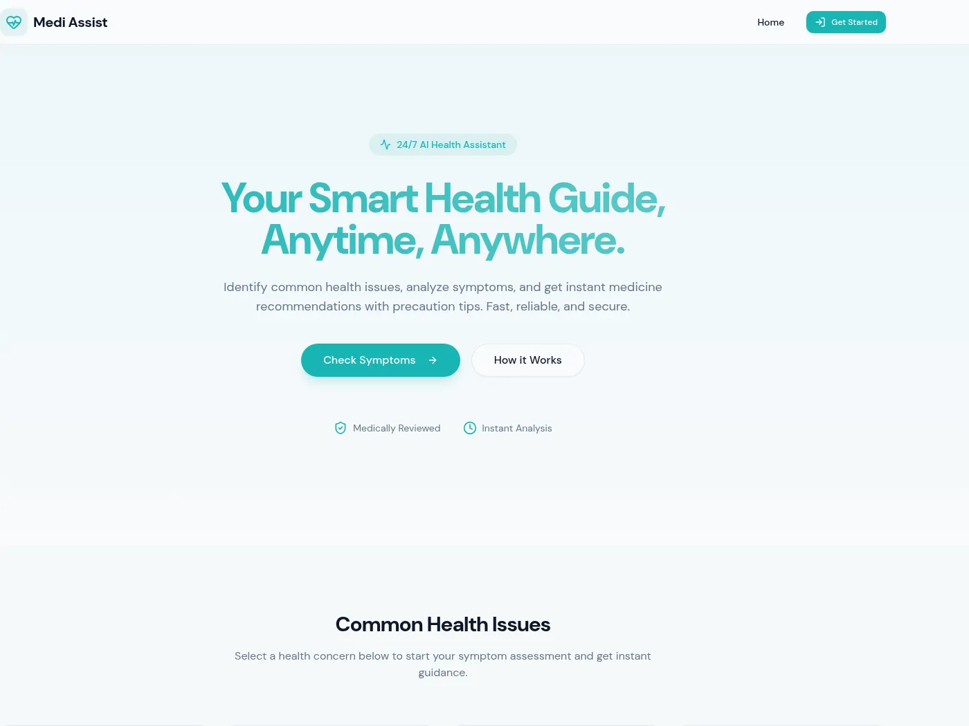 Medi Assist Health Portal
