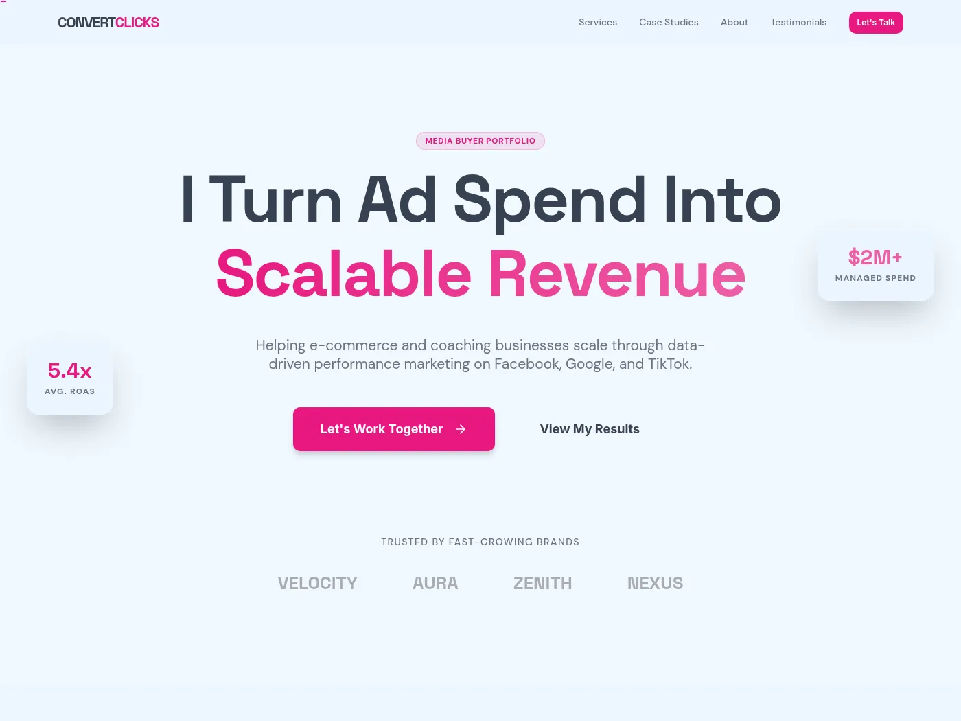 ConvertClicks Portfolio