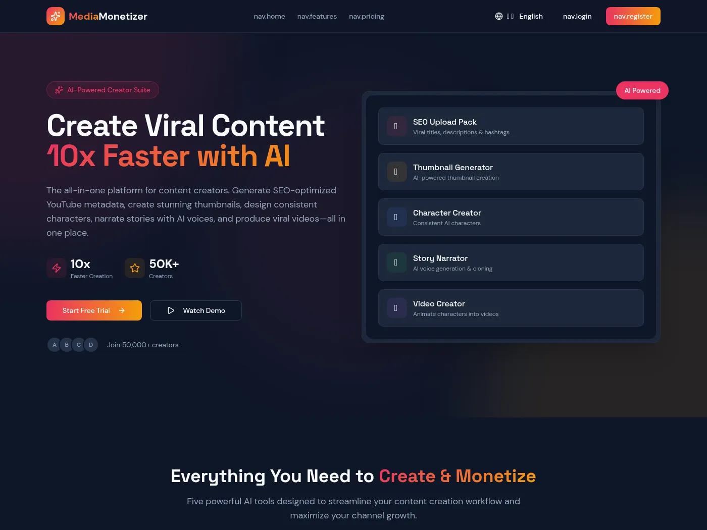 Multi Media Monetizer Platform