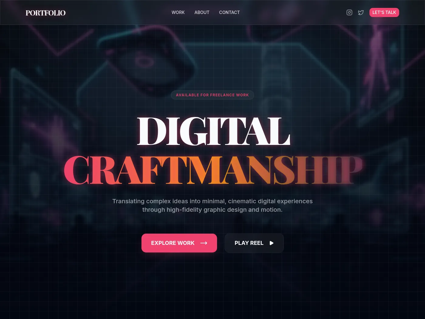 Media Portfolio Site