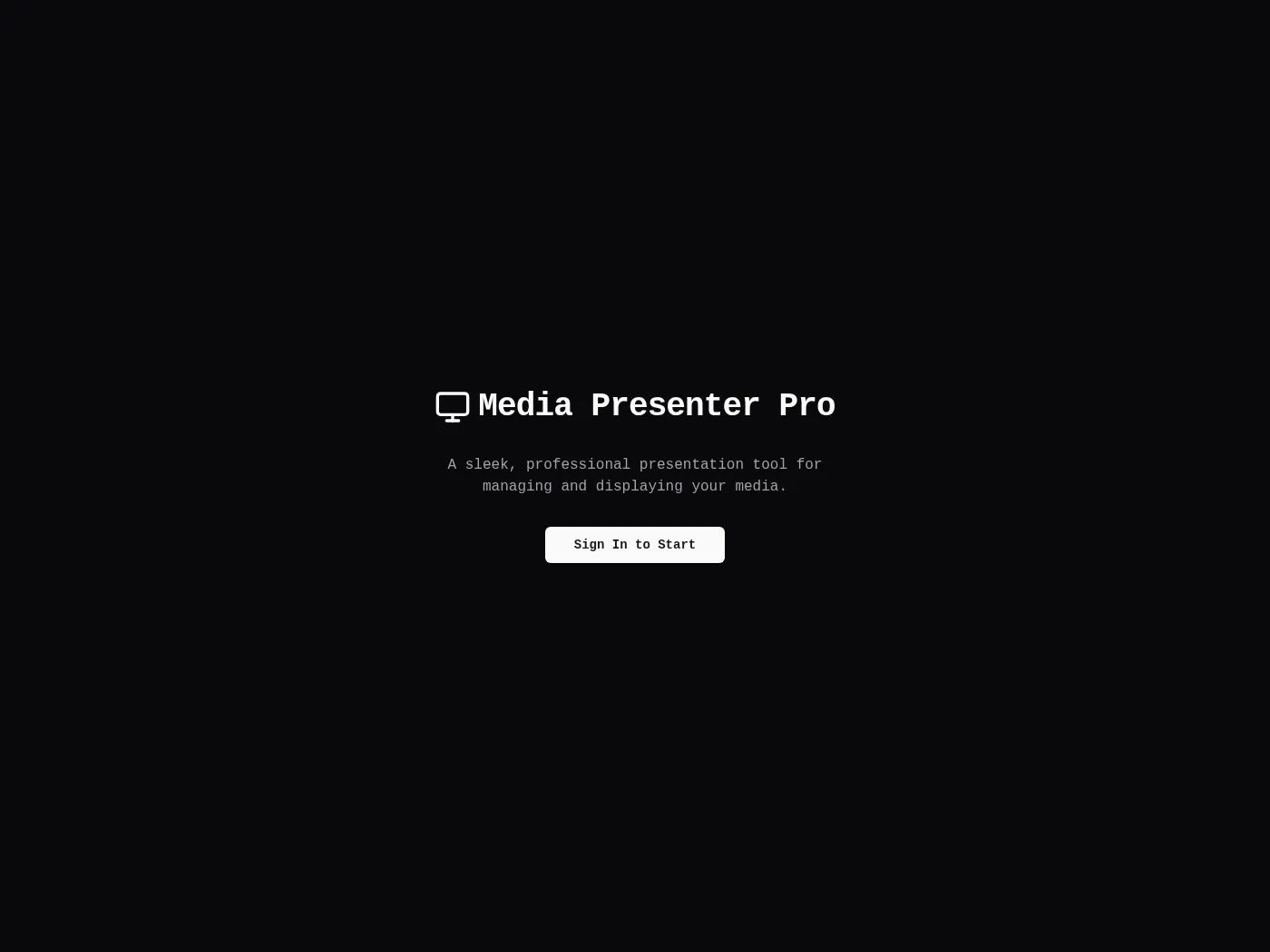 Media Presenter Pro