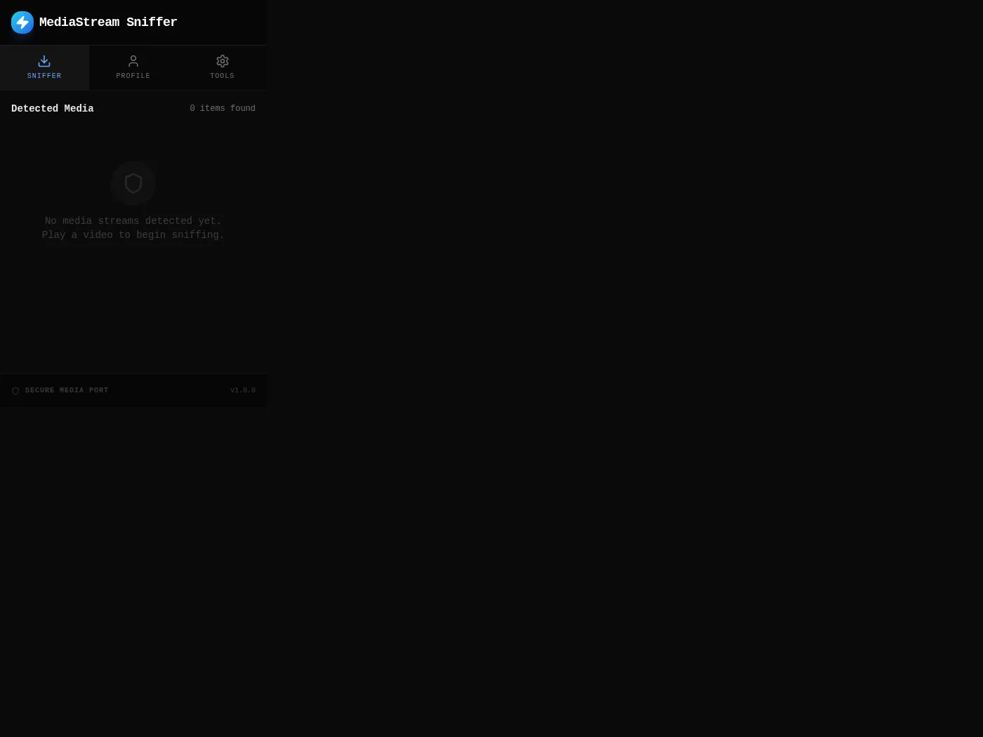 Pro MediaSniffer Extension