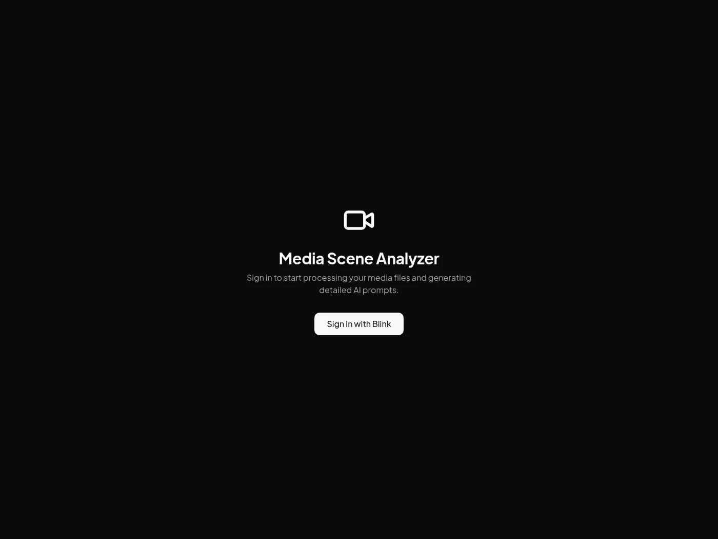 Media Scene Analyzer
