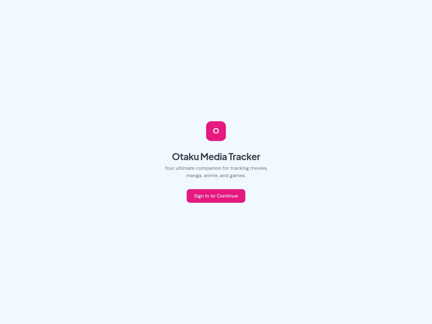 Otaku Media Tracker