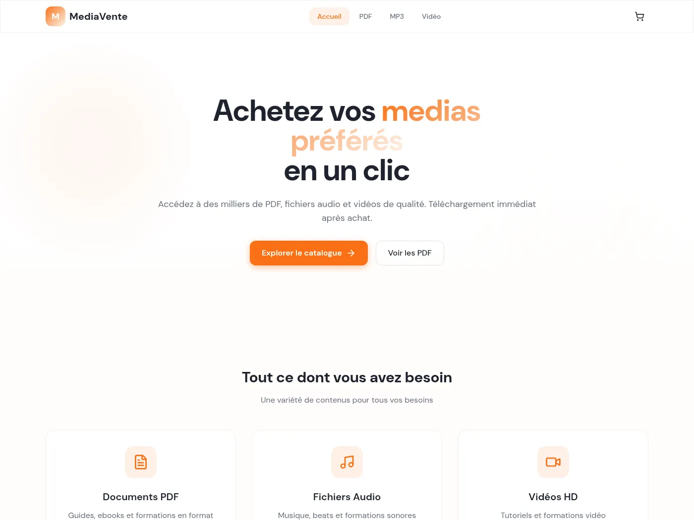 MediaVente App