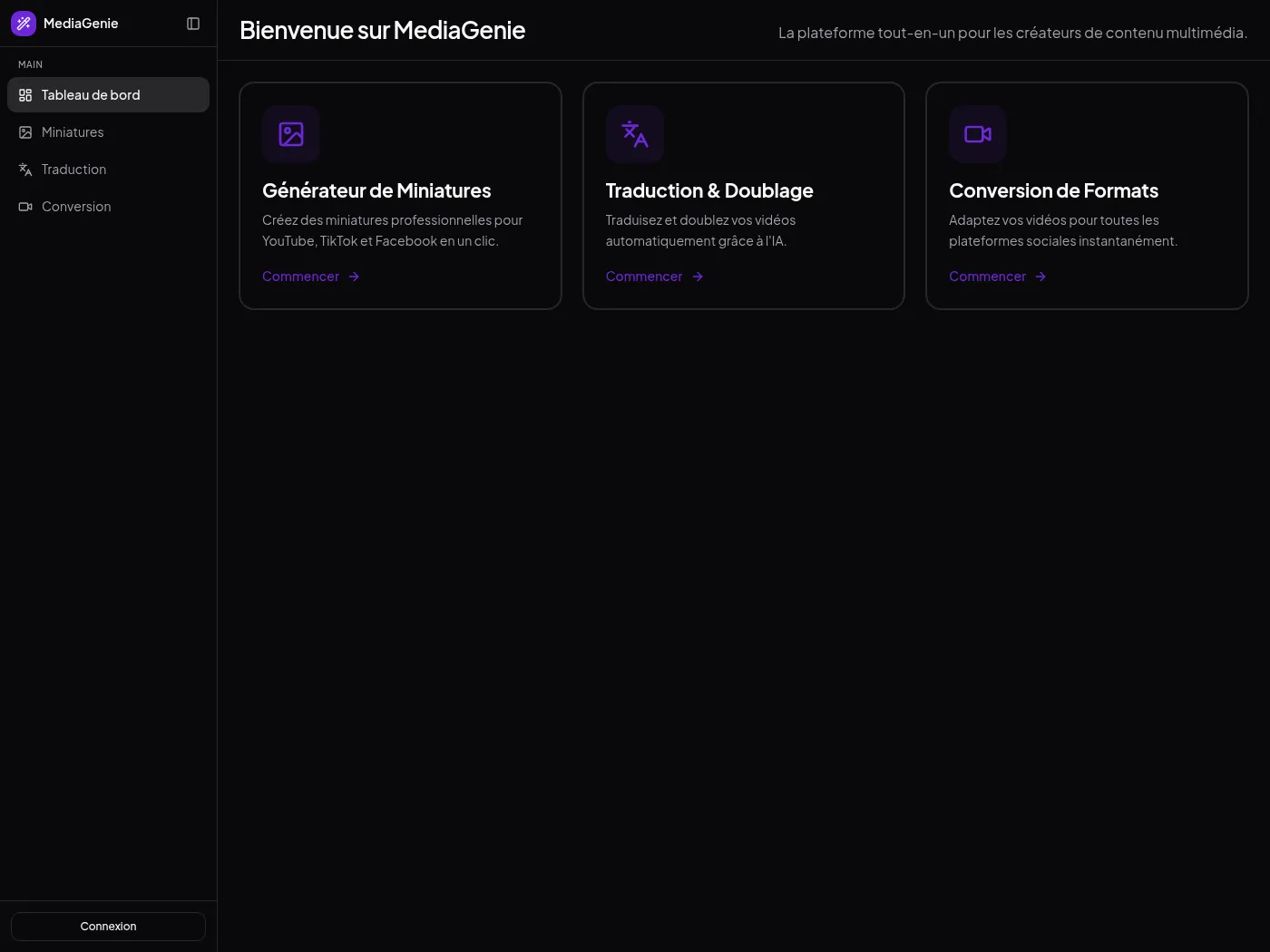 MediaGenie Platform