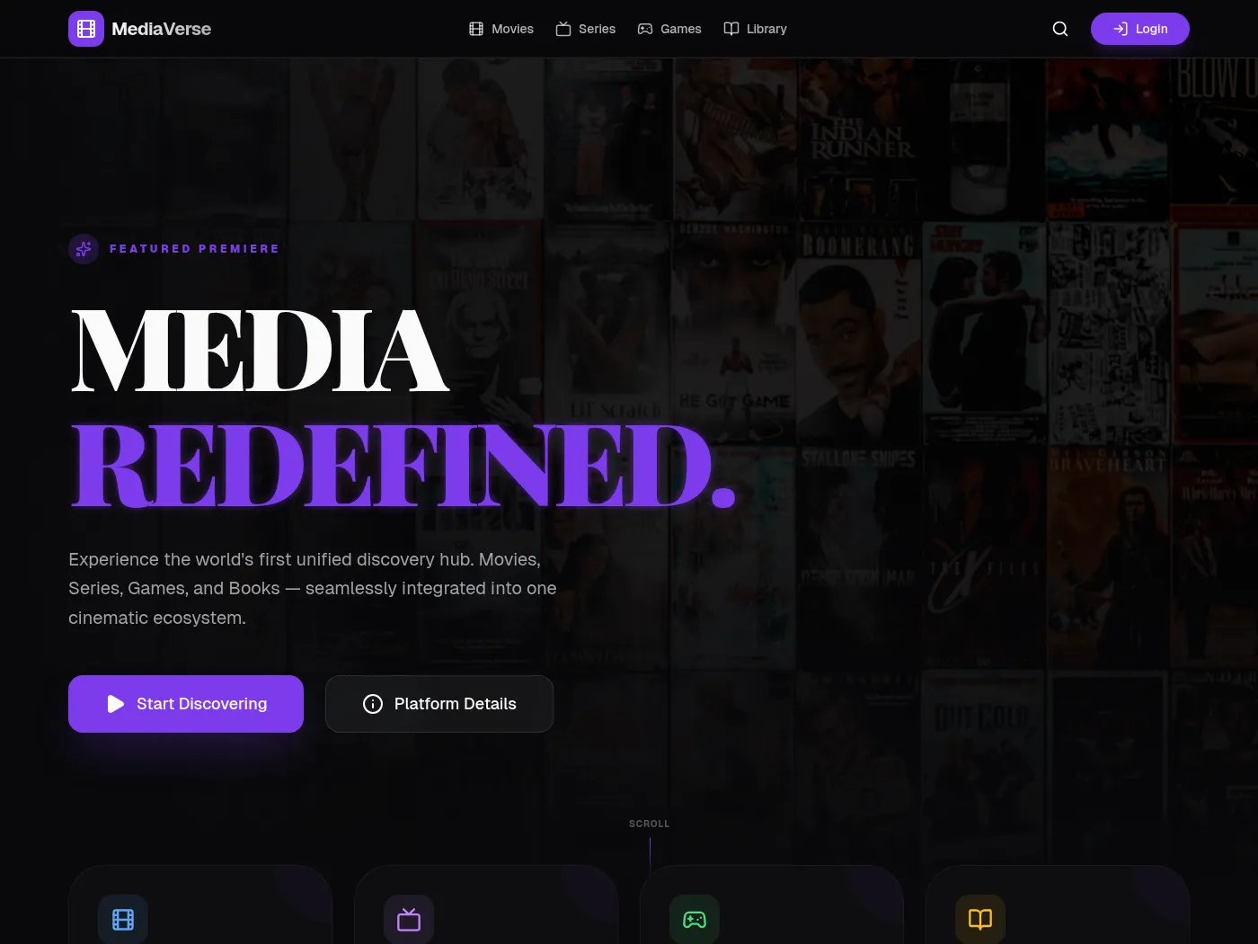 MediaVerse Discovery Hub