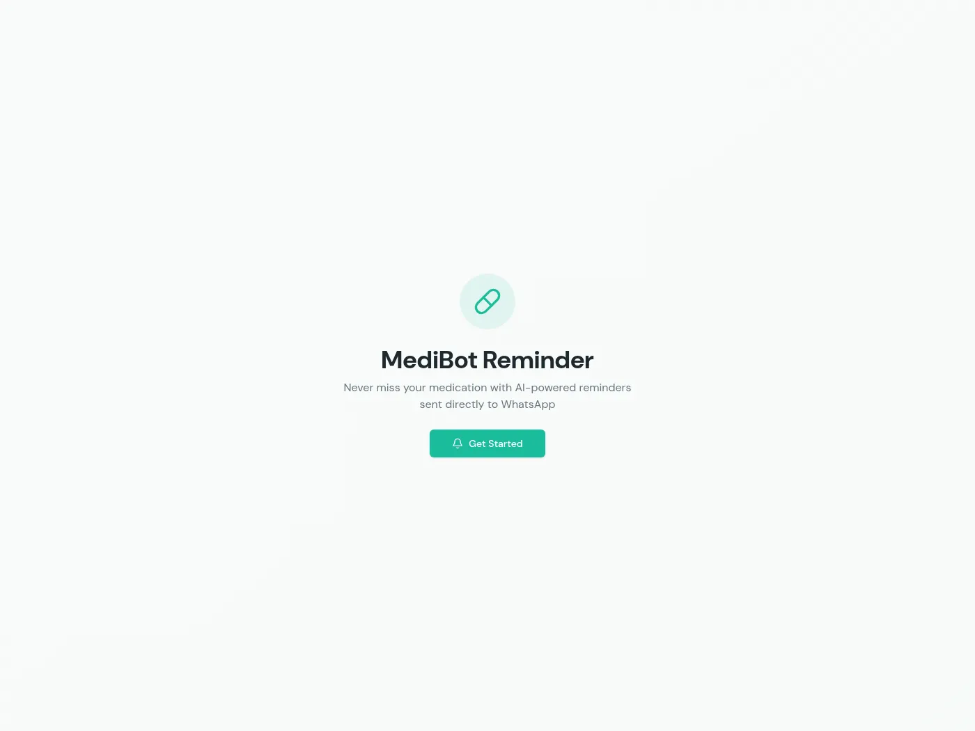 MediBot Reminder Chat