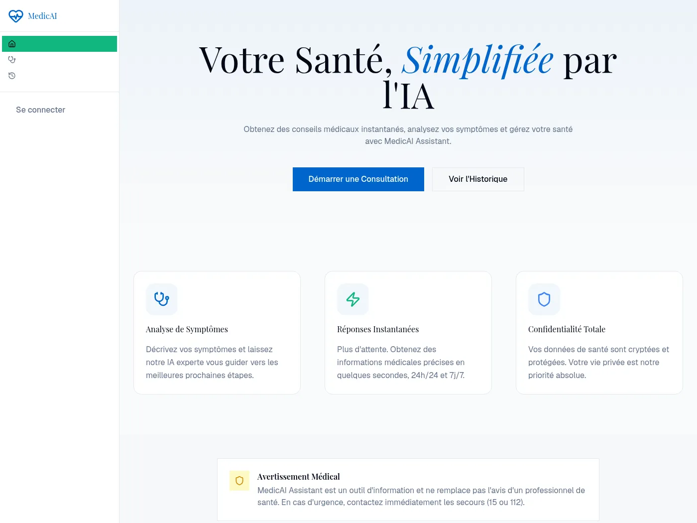 MedicAI Assistant