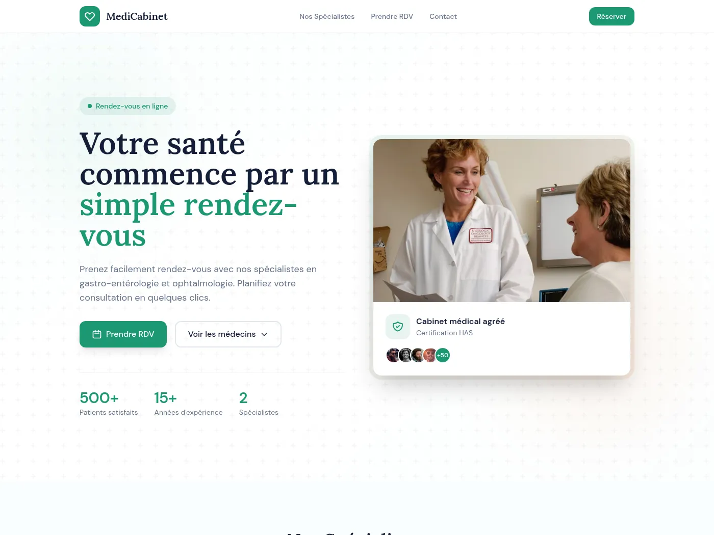 MediCabinet Booking
