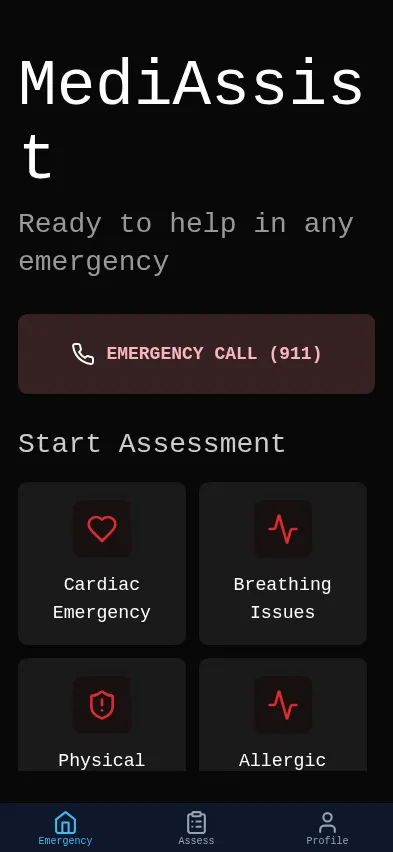 MediAssist Crisis App