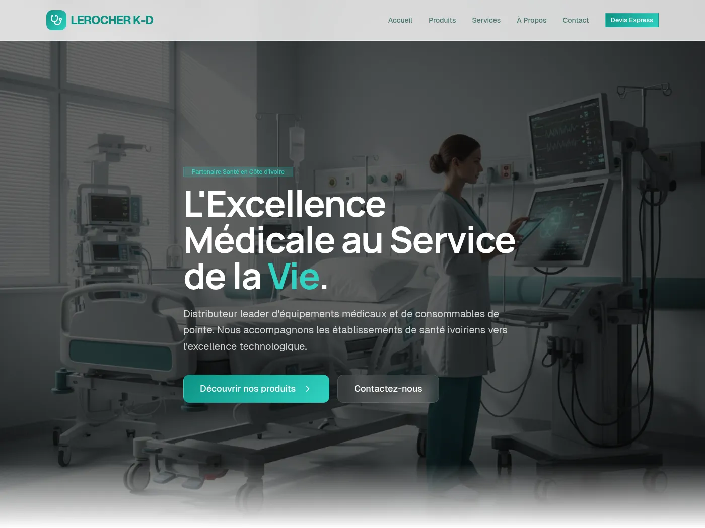 LEROCHER K-D Medical Site