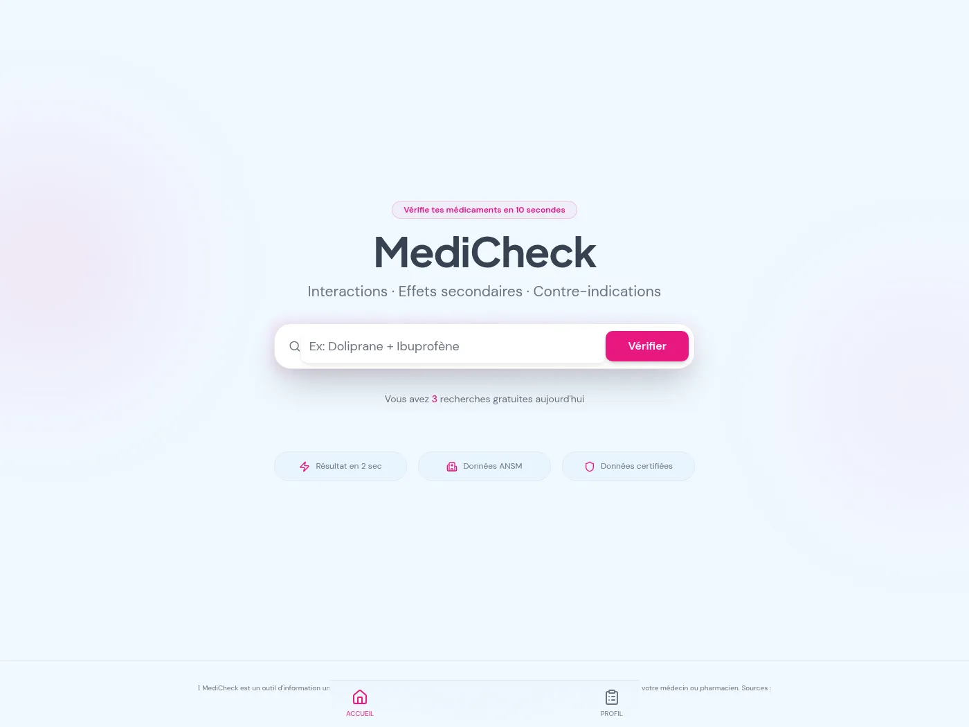 MediCheck Micro-SaaS
