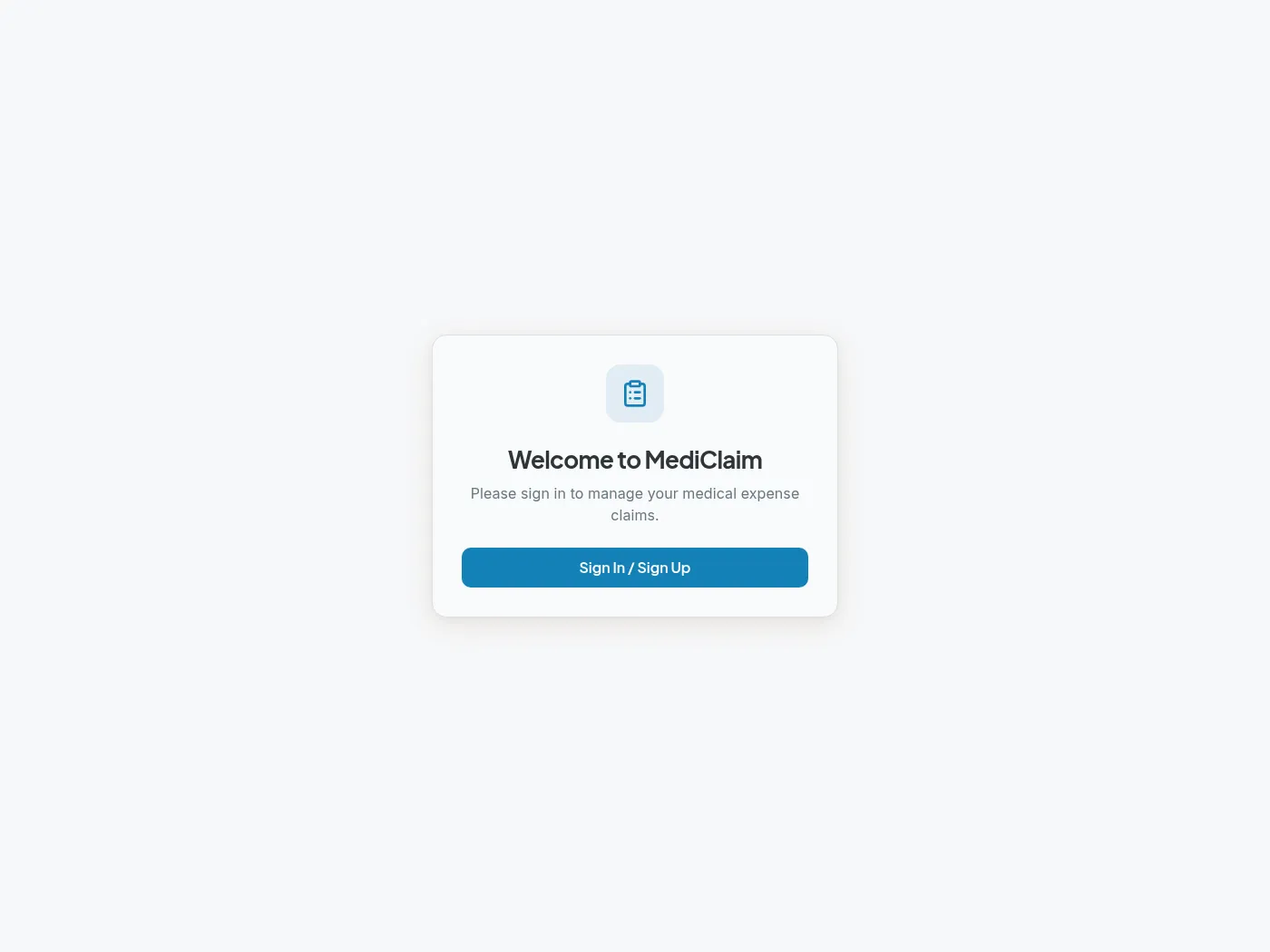 MediClaim Portal