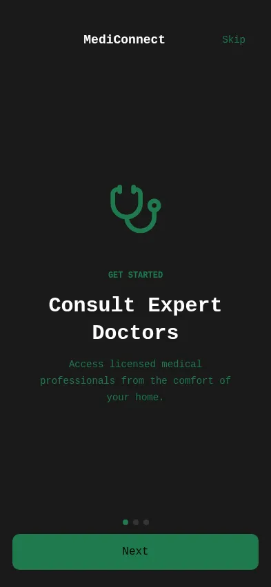 MediConnect App