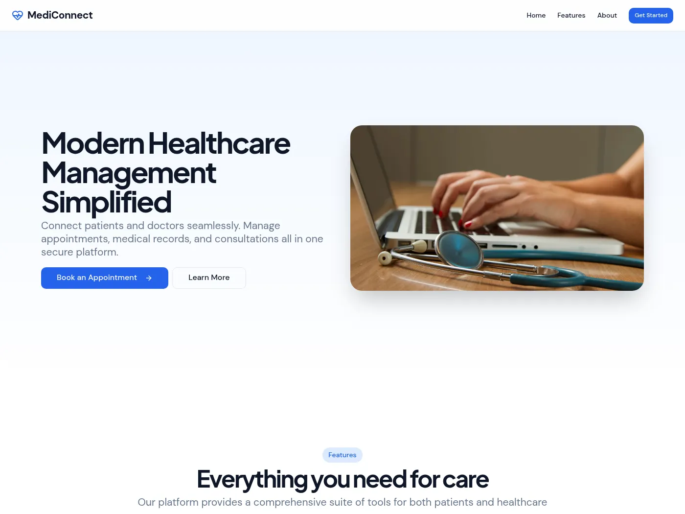 MediConnect Platform
