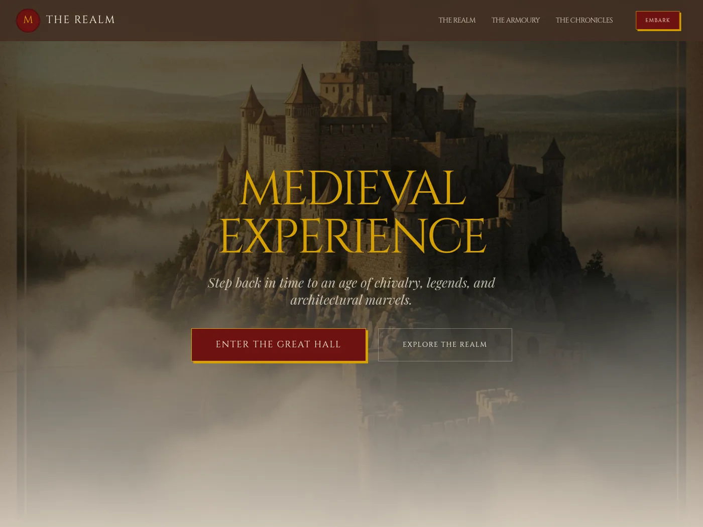 Medieval Web Experience
