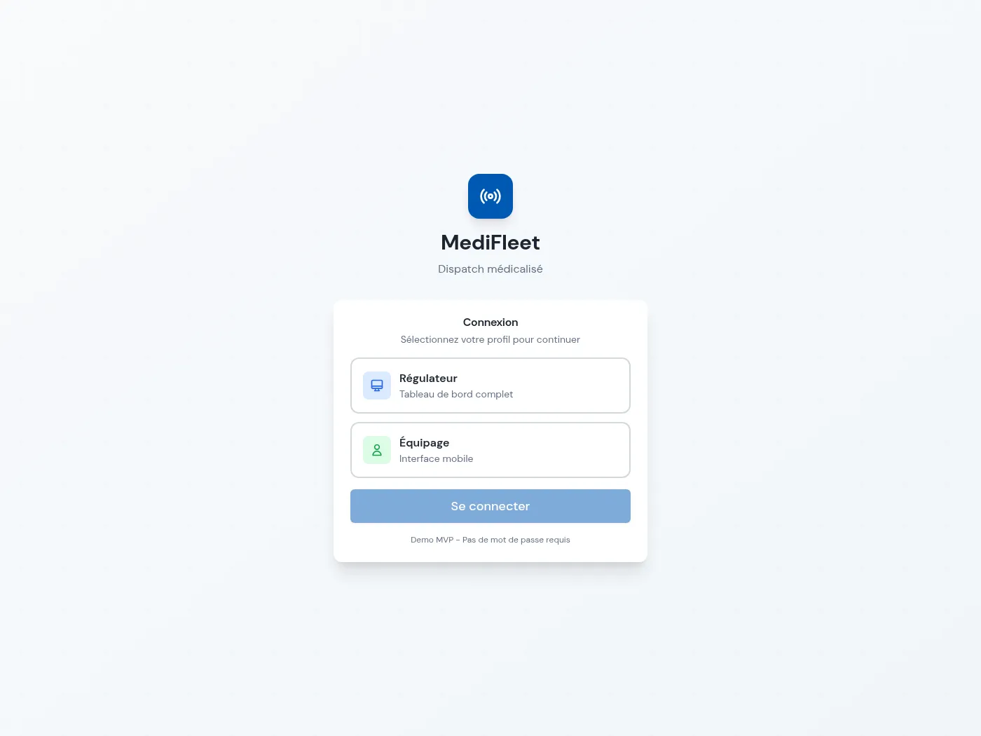 MediFleet Dispatch