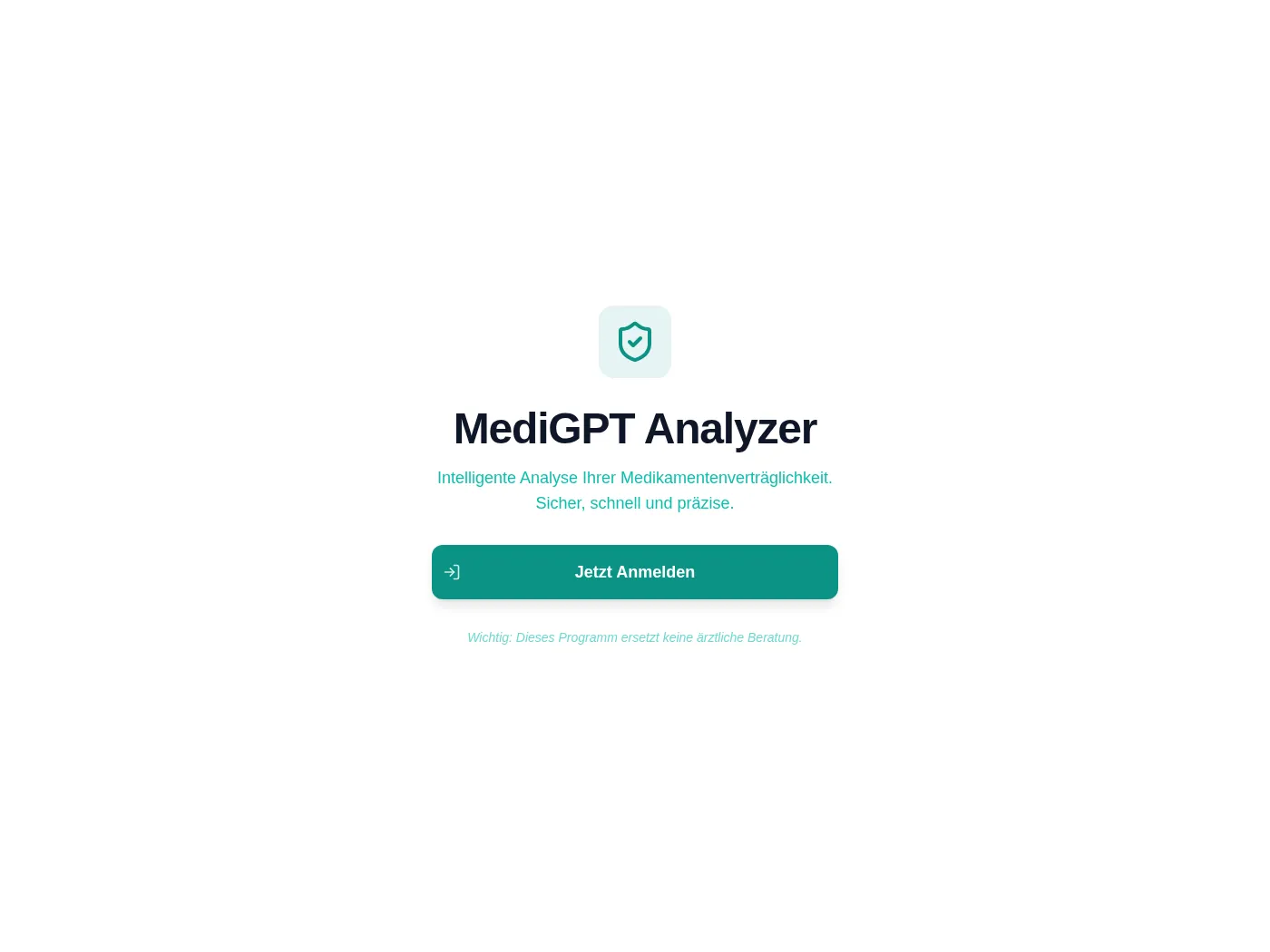 MediGPT Analyzer