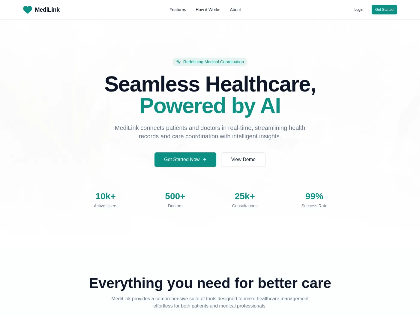 MediLink Health Hub