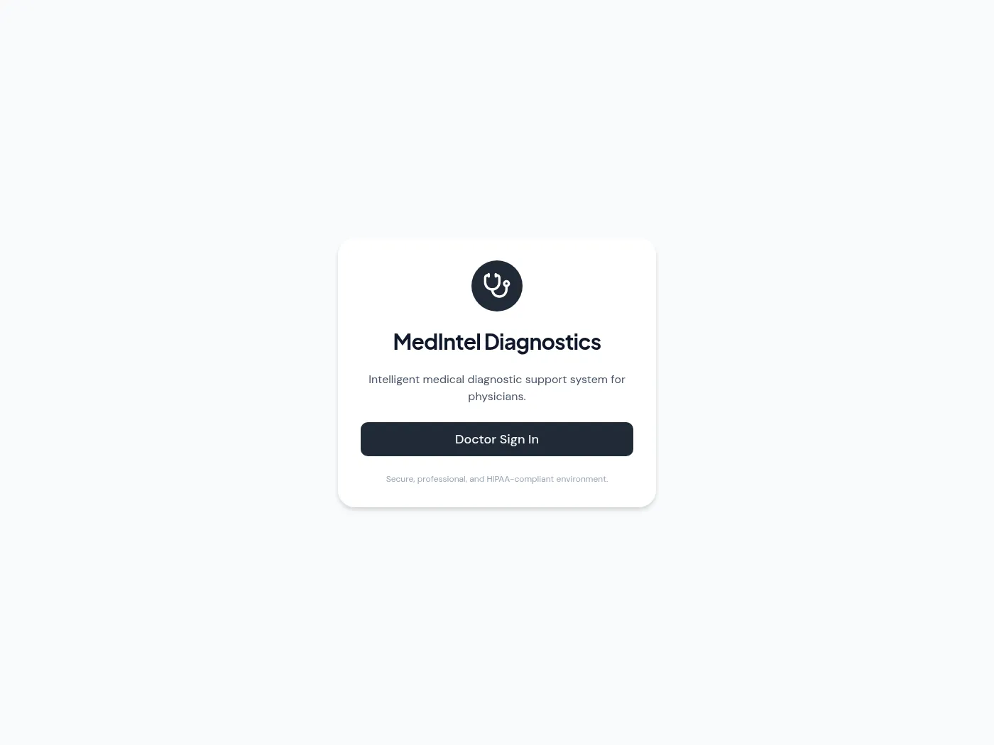 MedIntel Diagnostics