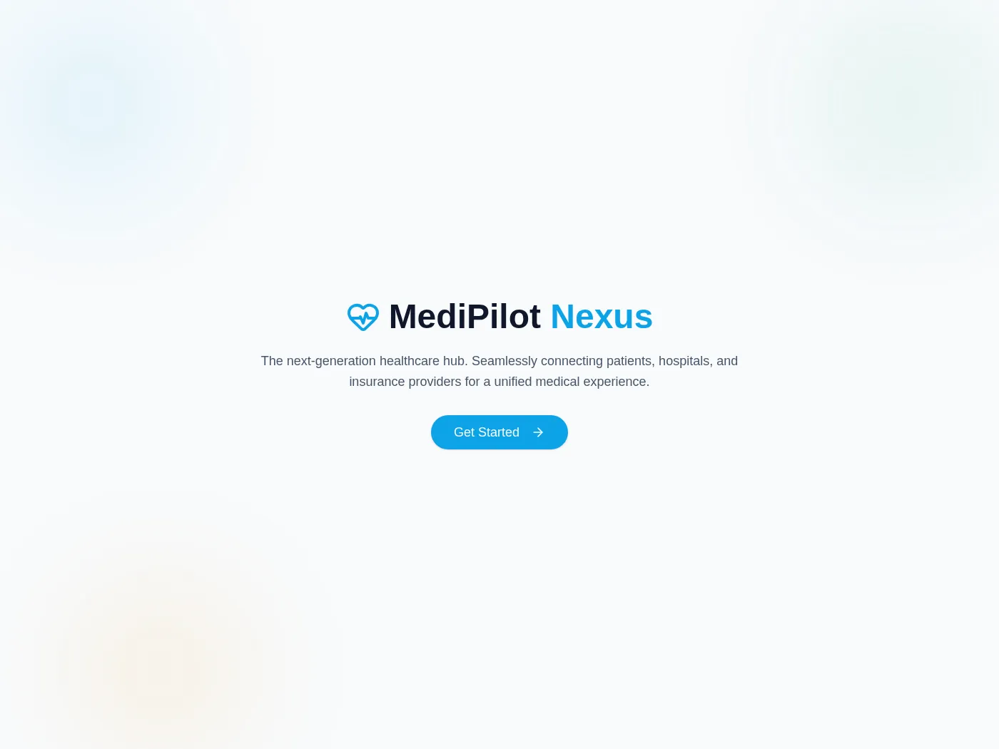 MediPilot Nexus Platform