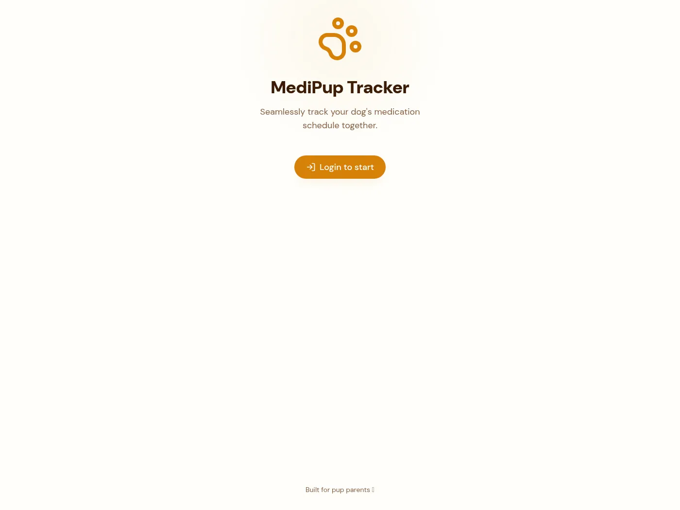 MediPup Tracker