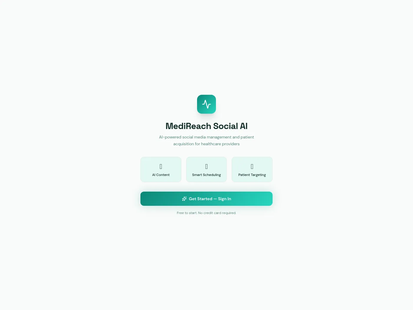 MediReach Social AI
