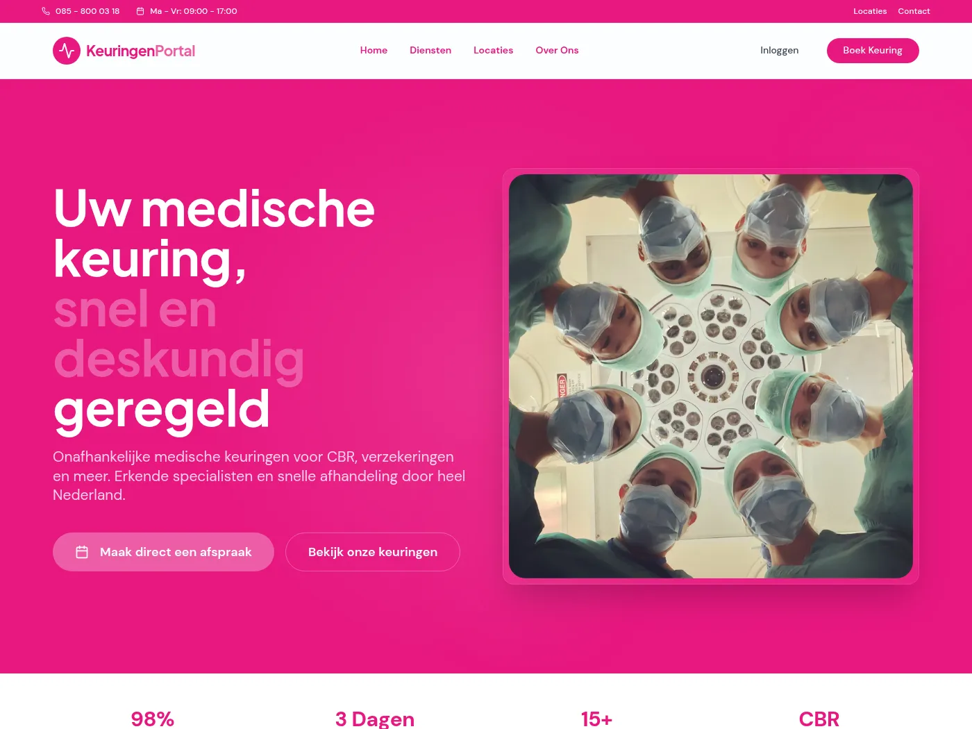 Medische Keuringen Portal