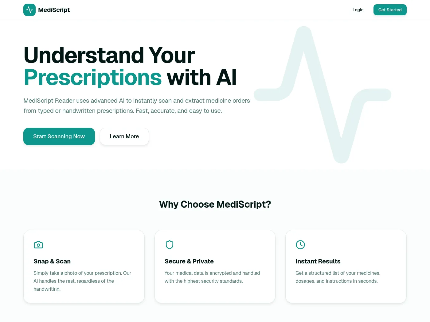 MediScript Reader