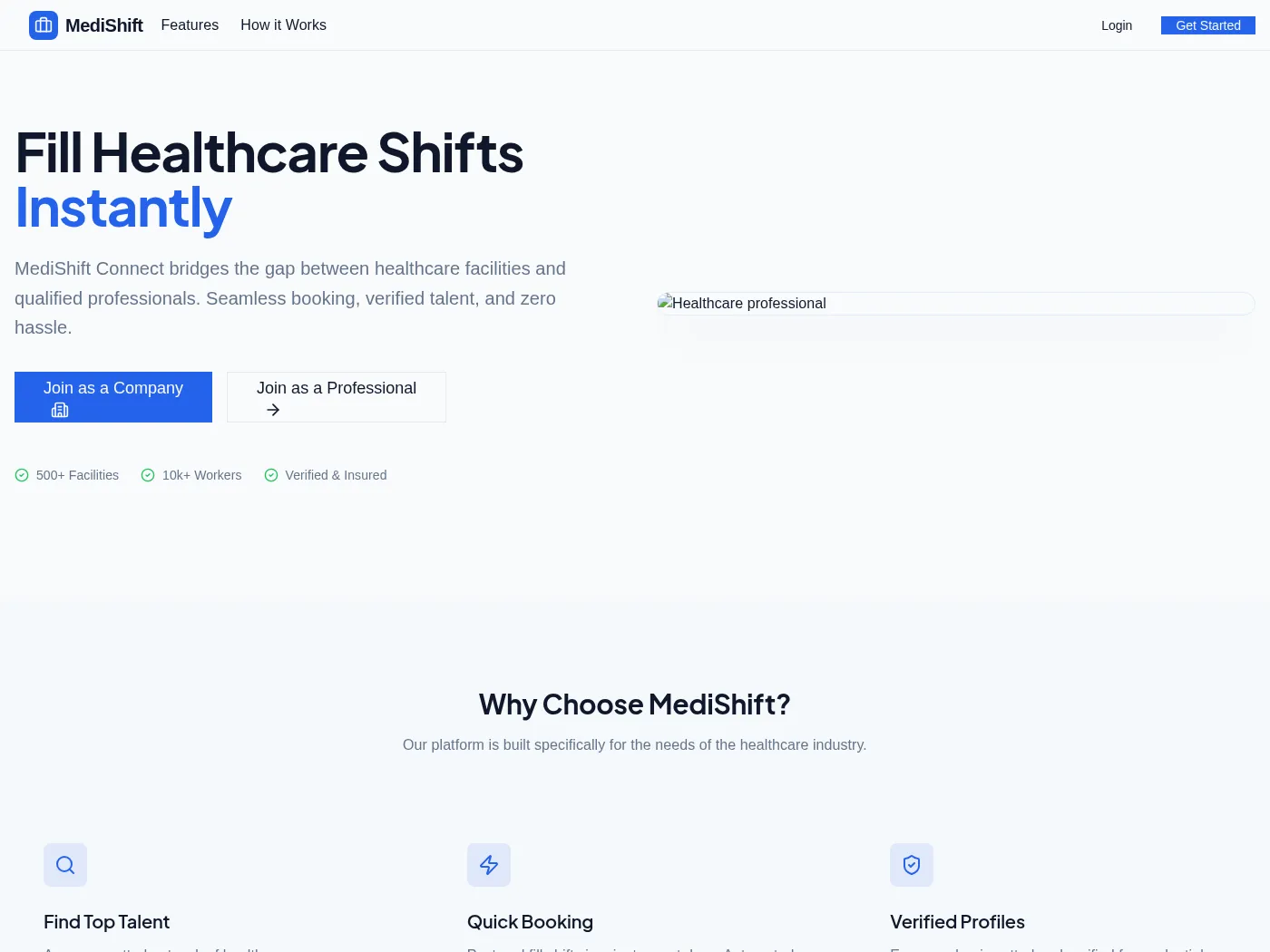 MediShift Connect