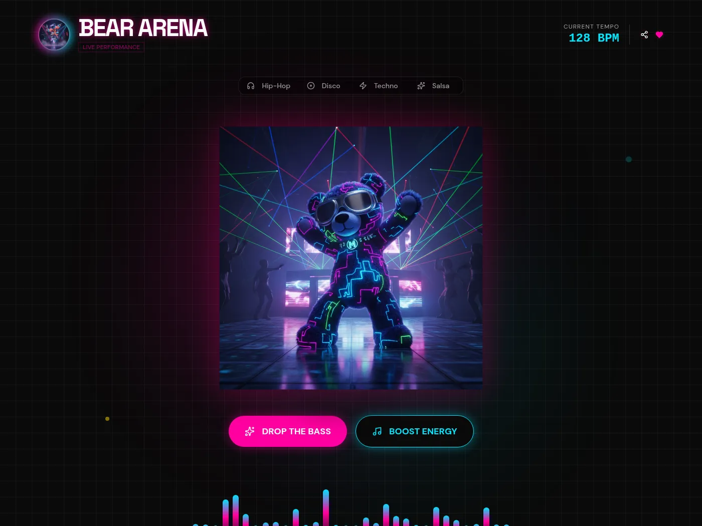 Medison Bear Dance Show