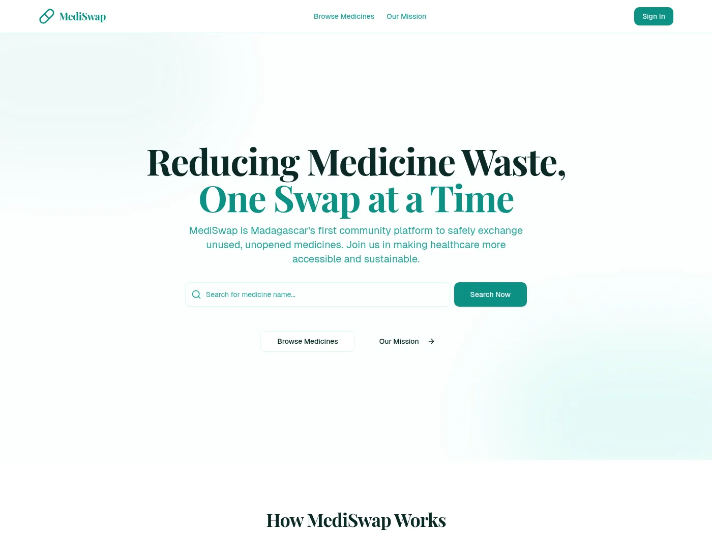 MediSwap Community