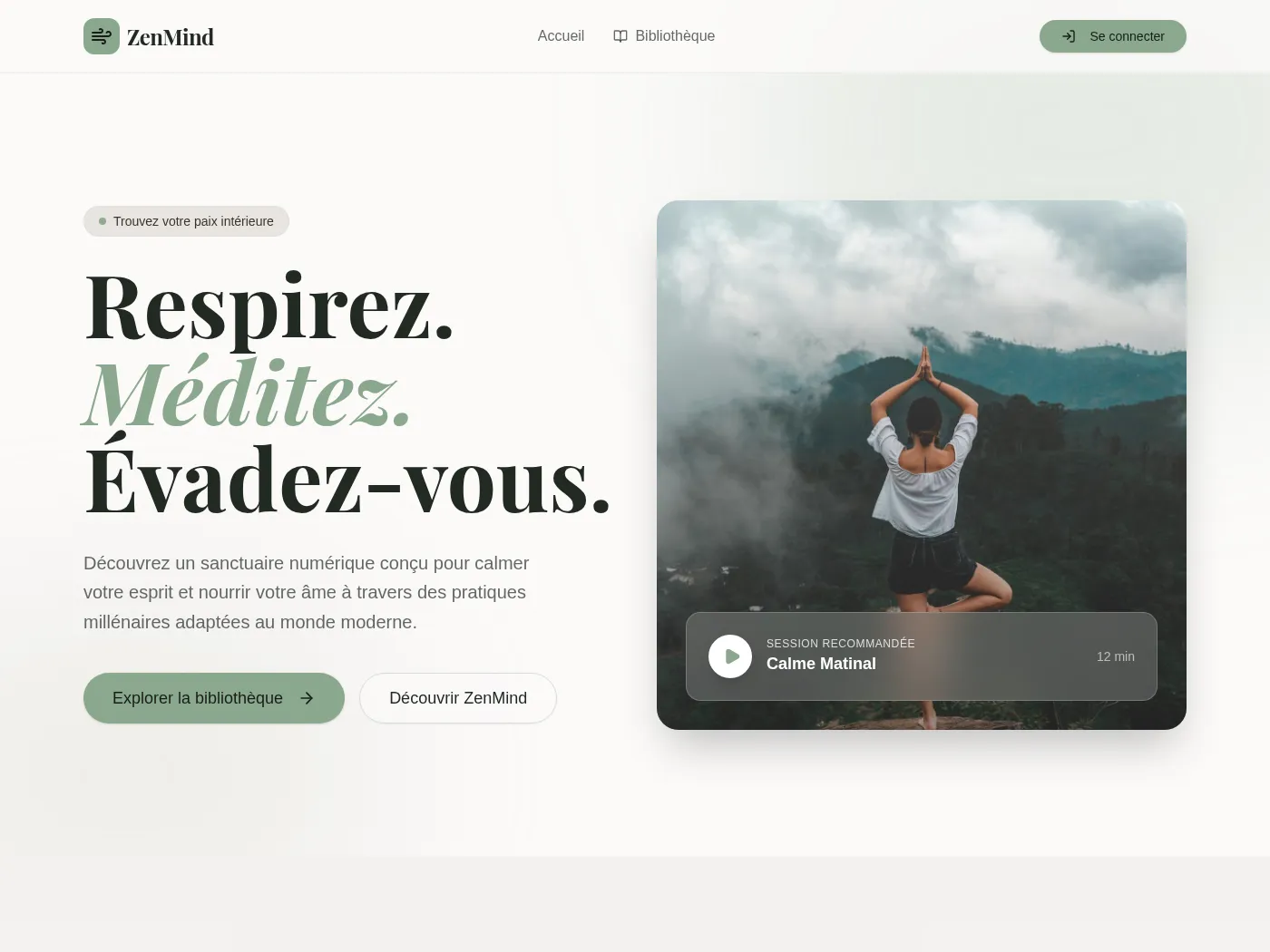 ZenMind Site