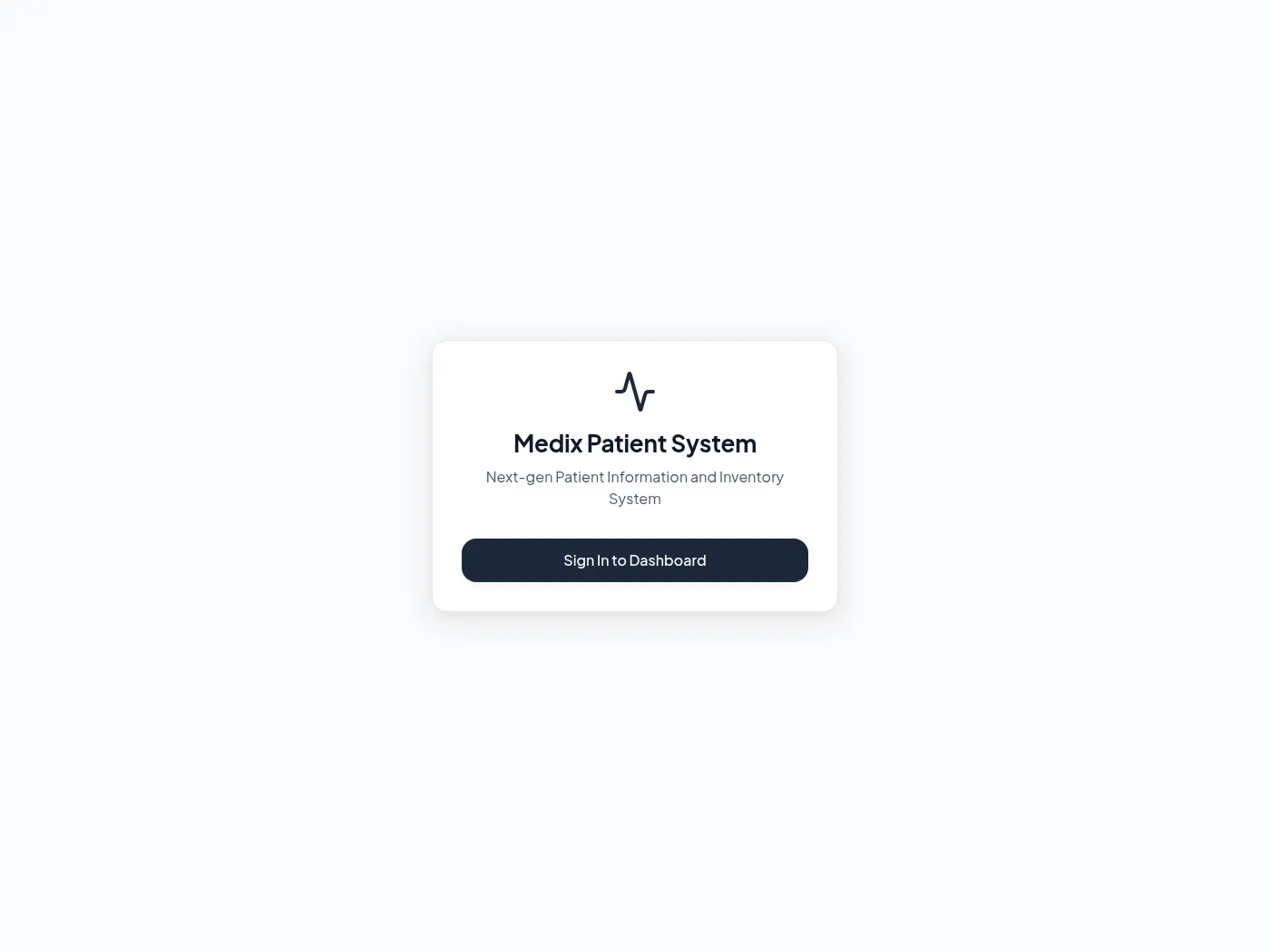 Medix Patient System