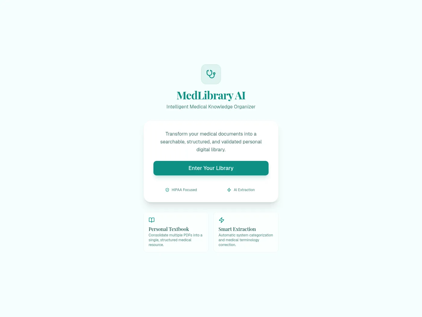 MedLibrary AI