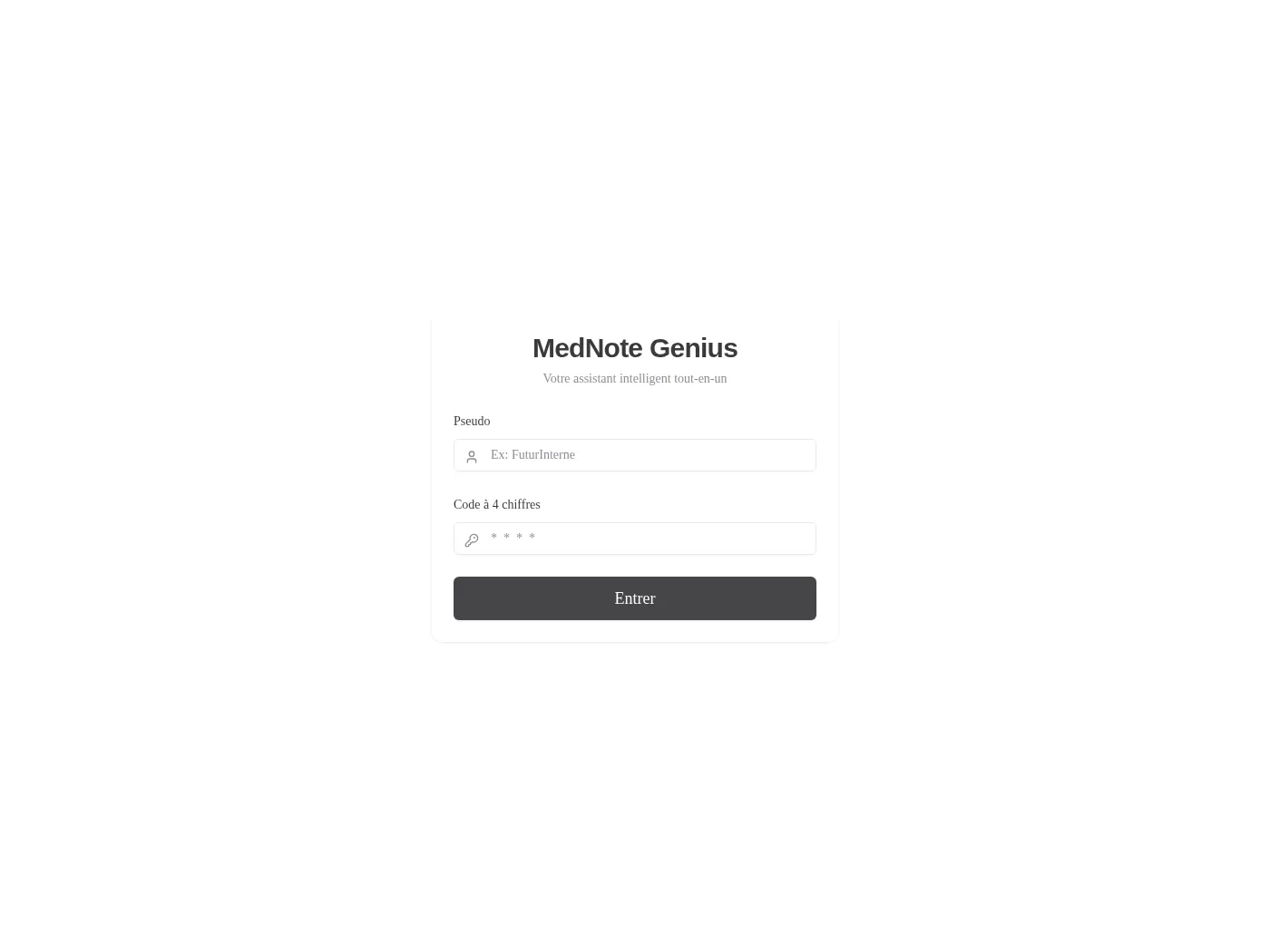 MedNote Genius