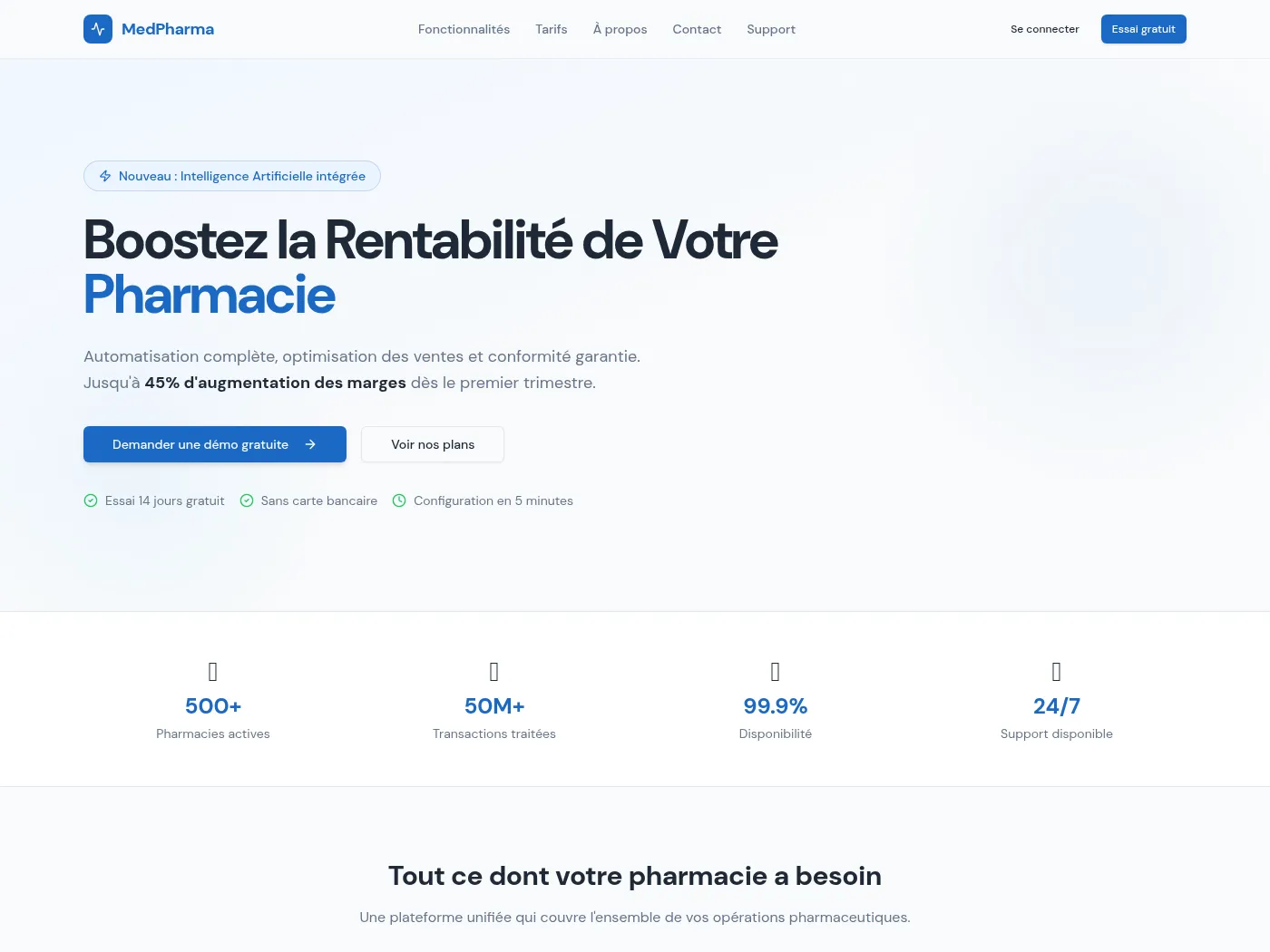MedPharma Frontend Revamp