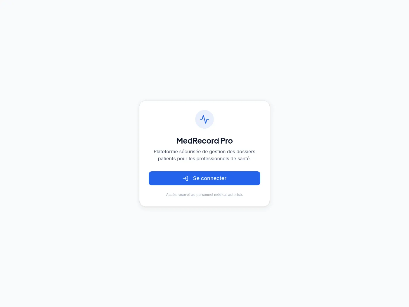 MedRecord Pro