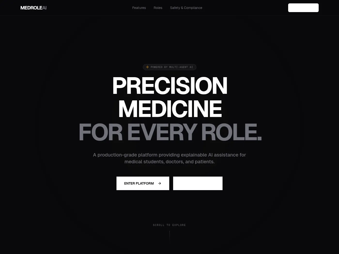 MedRole AI Platform
