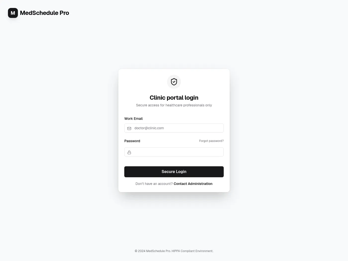 MedSchedule Pro