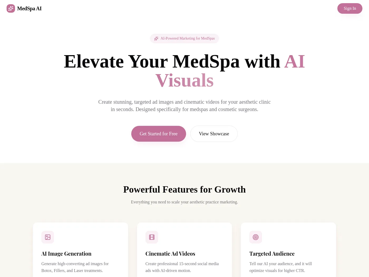 MedSpa AI Ad Agent